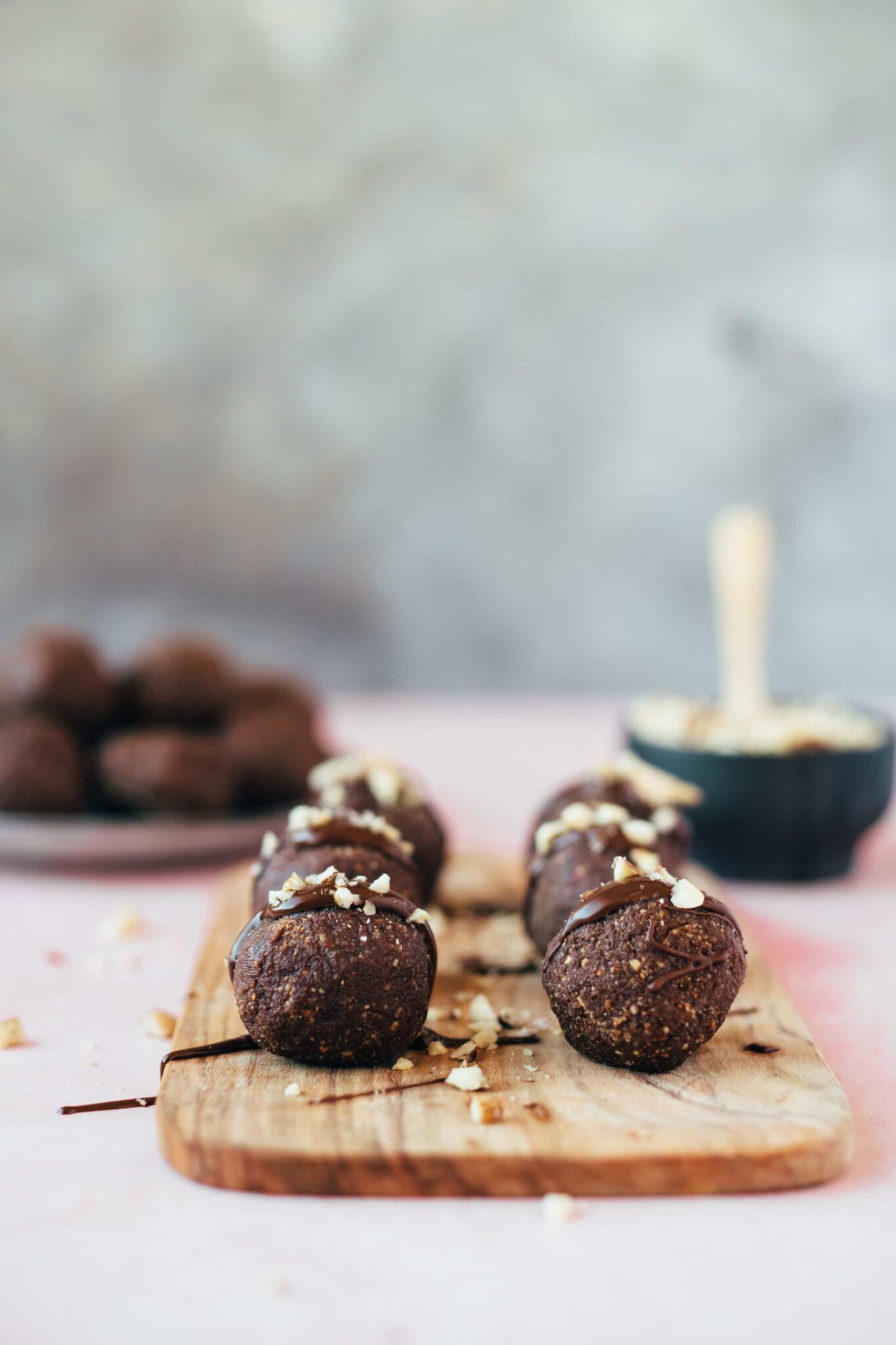 Nutella-Bites (3-Zutaten) 30 Minuten Rezept — VEGANE VIBES