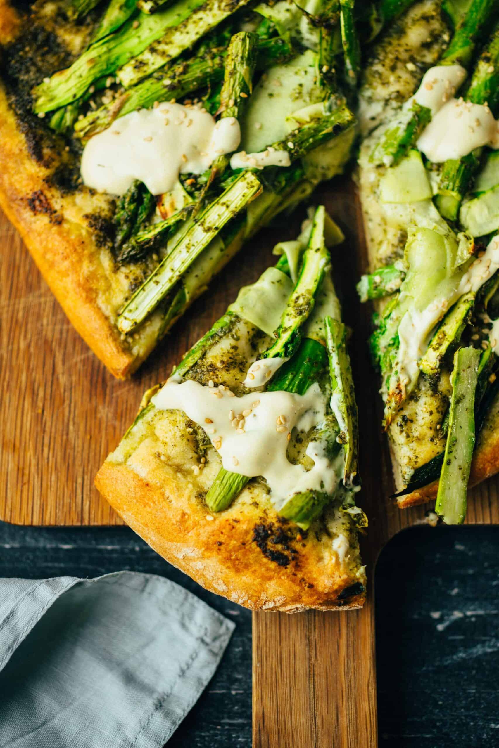 Green Forest Pizza (vegan) — VEGANE VIBES