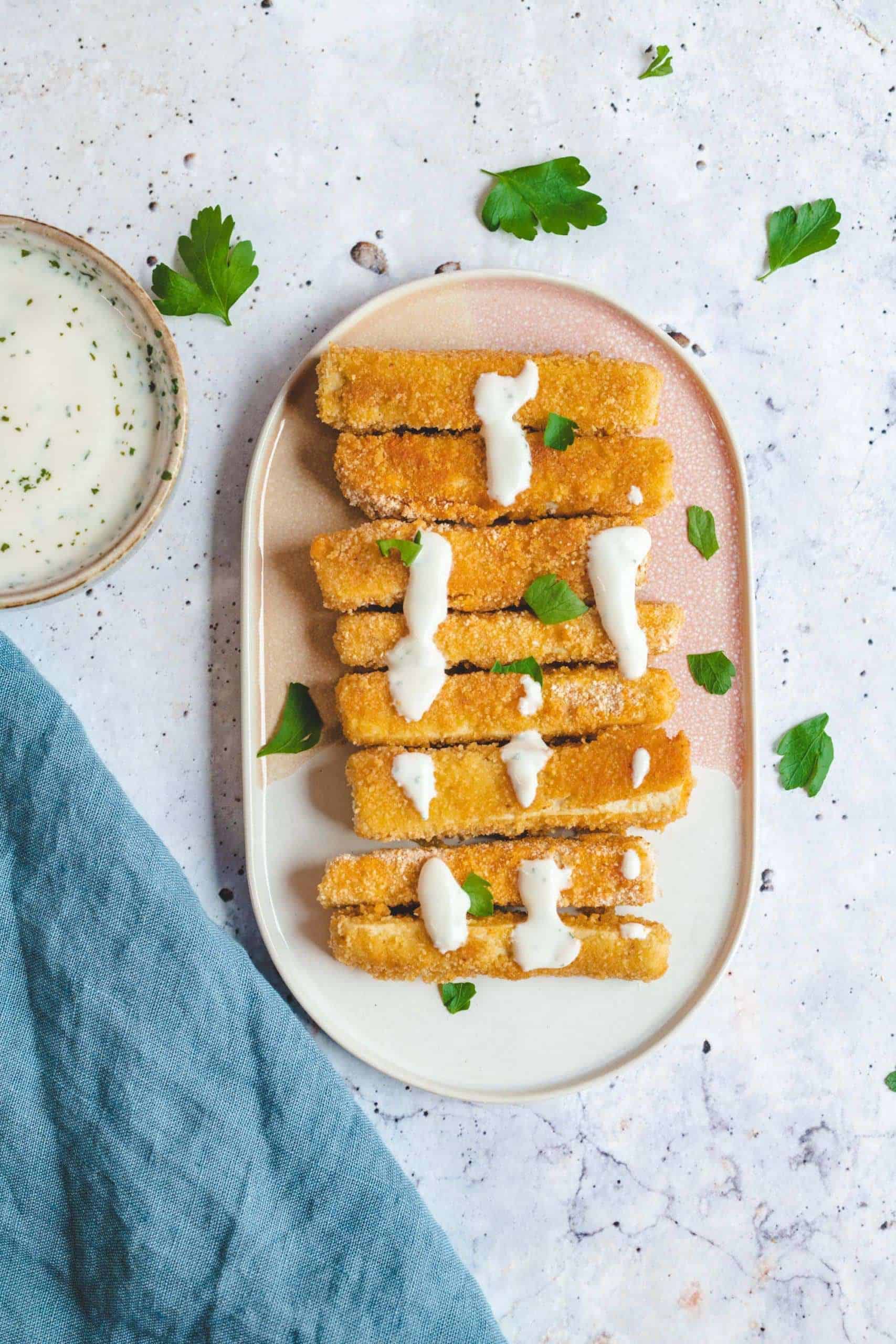 Crispy Tofu Sticks (30 Minuten) vegan & glutenfrei — VEGANE VIBES