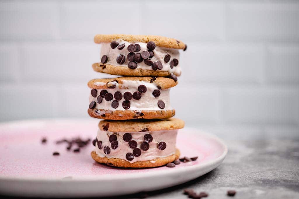 Vegan ice cream sandwiches store