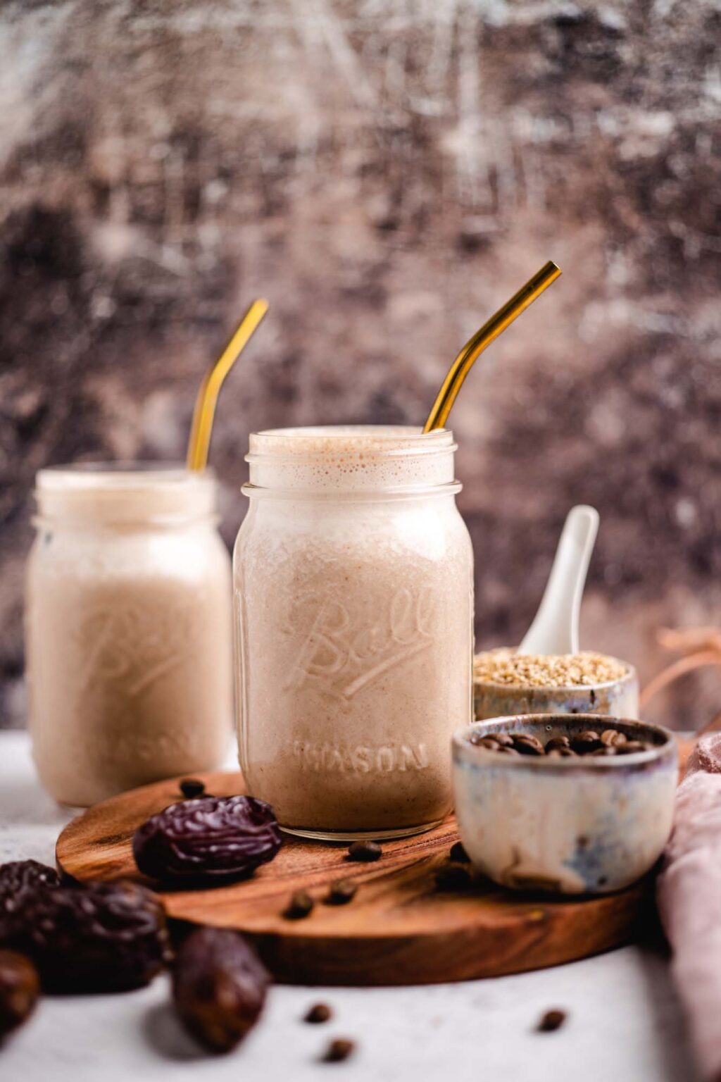 Tahini Coffee Shake (5 Minuten) v & gf — VEGANE VIBES